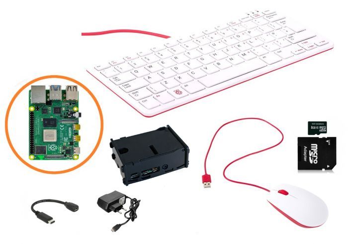 Raspberry Pi 4 Model B 4GB Desktop Kit | Nieuwste model 2019