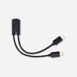 Micro USB Female Splitter naar 2x Micro USB Male